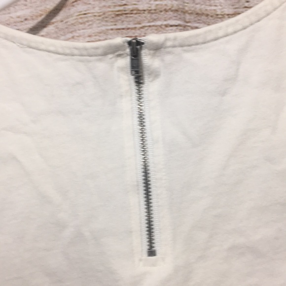 LOFT | Tops | Ann Taylor Loft Zipper Back Shirt Medium Petite | Poshmark